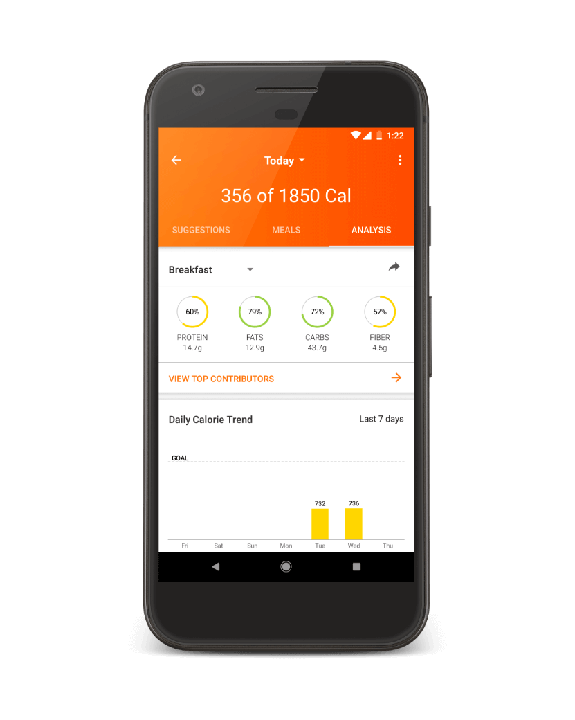 HealthifyMe Indian Calorie Counter & Calorie Calculator App